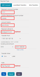 GO banking personal - GBTI