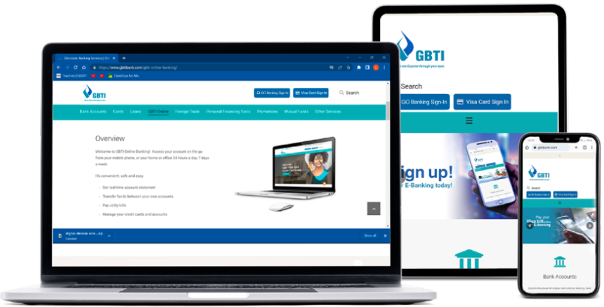 GO banking personal - GBTI